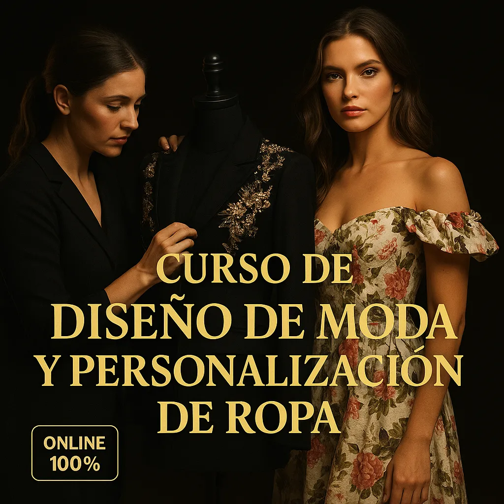 Curso de Diseño y Personalización de Ropa | Gana desde Casa